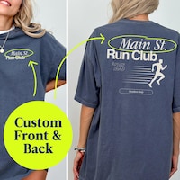 NYC RUN CLUB Tee Shirt, Vintage Inspired Soft American Apparel T-shirt ...