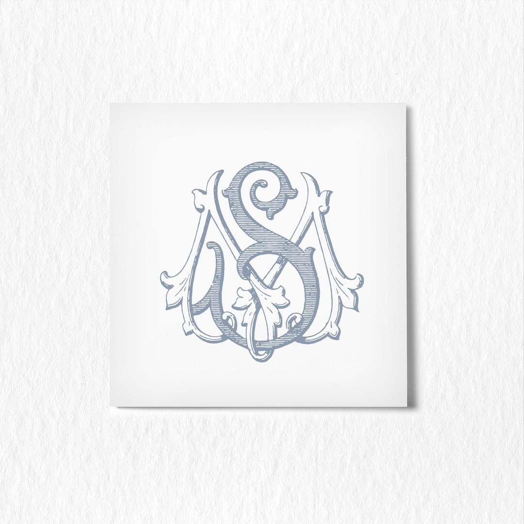 SM -MS Wedding Duogram, Wedding Monogram | Wedding Logo | Invitation ...