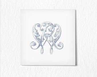 CU- UC Wedding Duogram, Wedding Monogram | Wedding Logo | Invitation ...