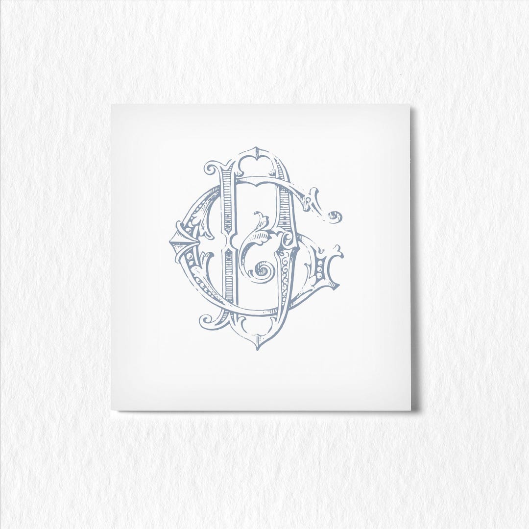 GD DG Wedding Duogram, Wedding Monogram Wedding Logo Invitation Logo ...