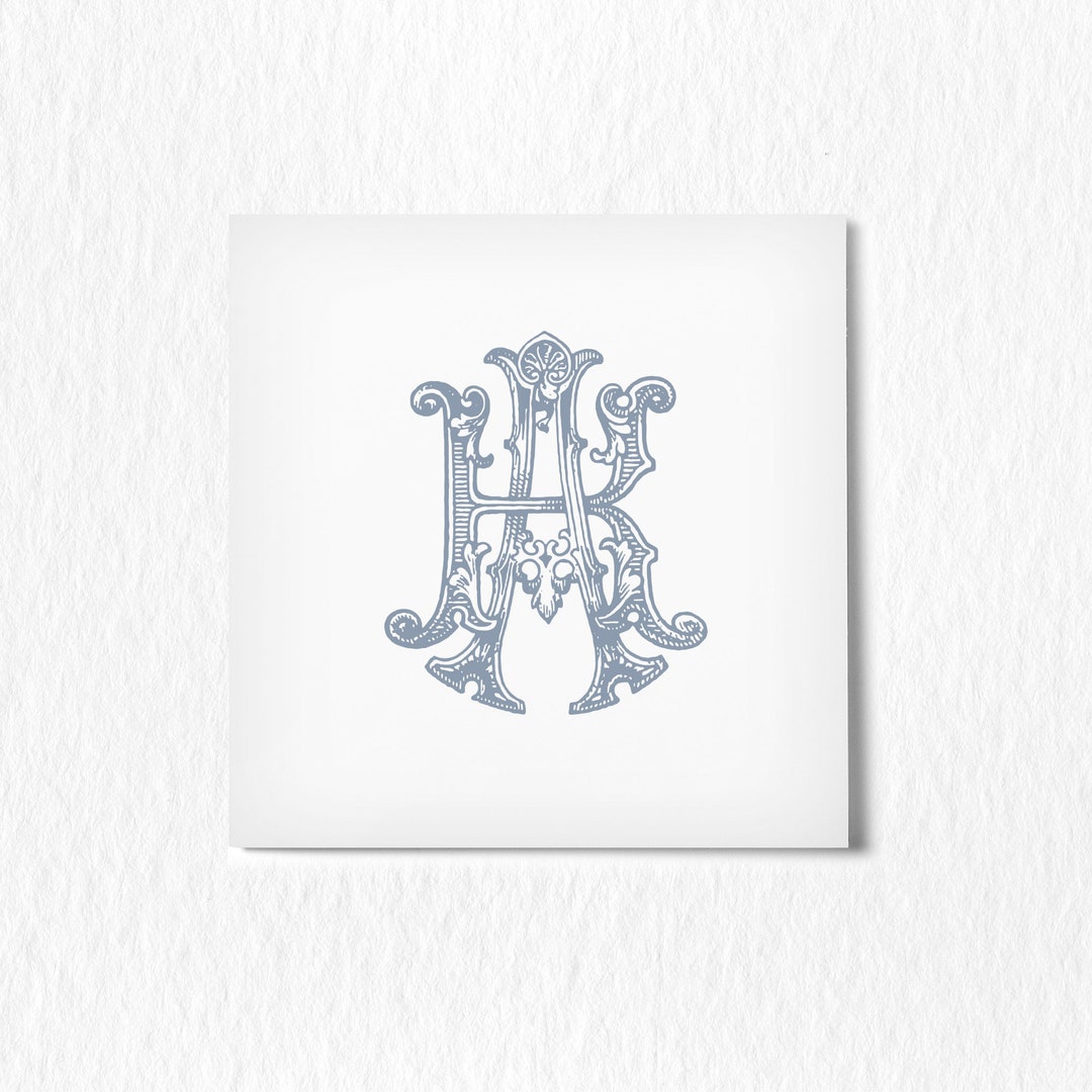 AK- KA Wedding Duogram, Wedding Monogram | Wedding Logo | Invitation ...