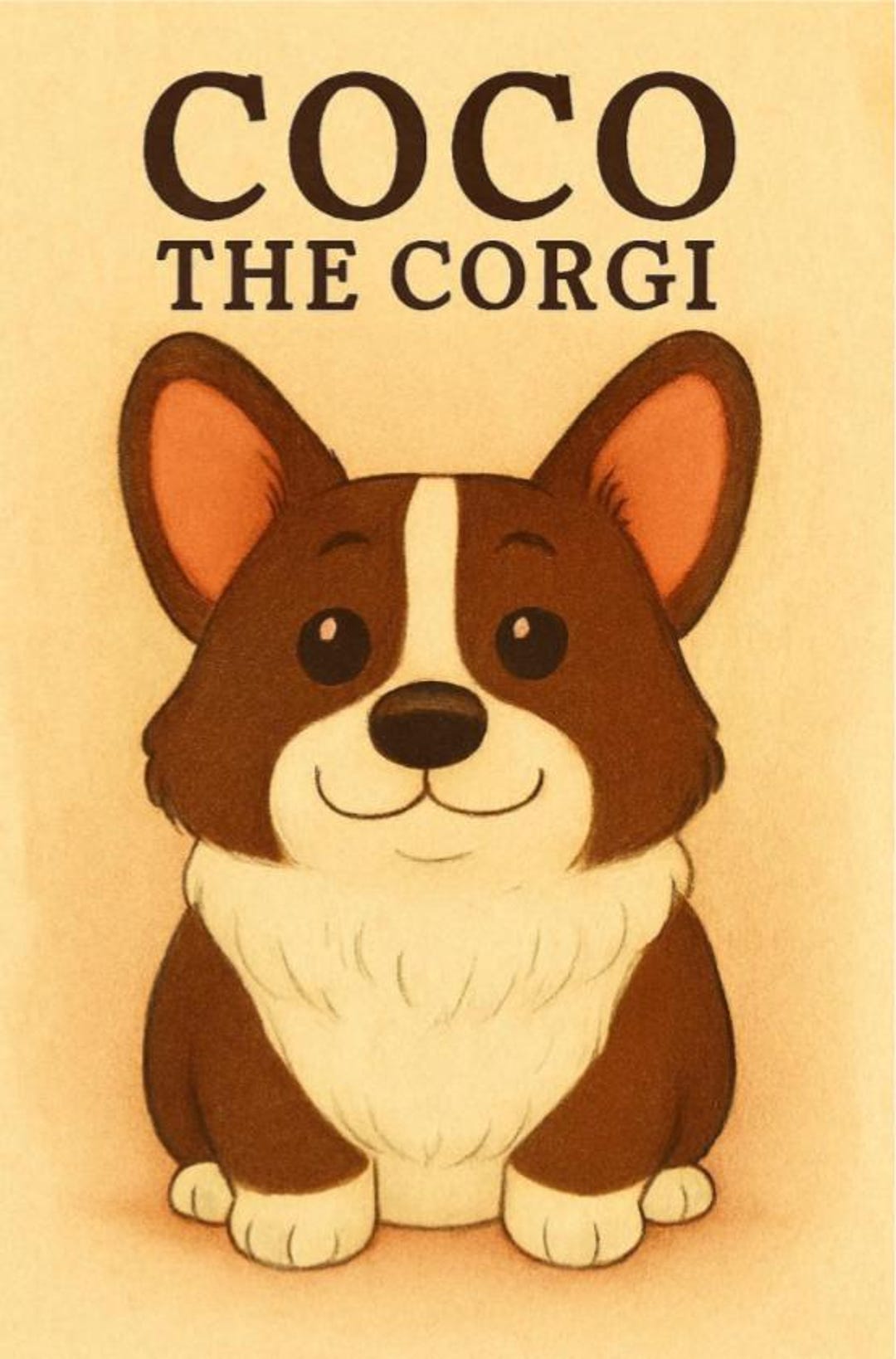 Coco the Corgi - Etsy