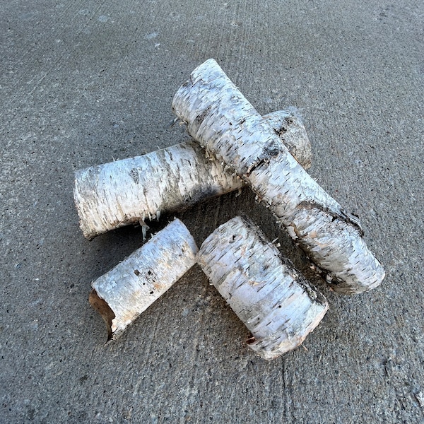 Birch Bark Candles - Etsy