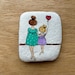 Mother Daughter Rock, Hand Painted Mother's Day Rock, Rock Art, Gift ...