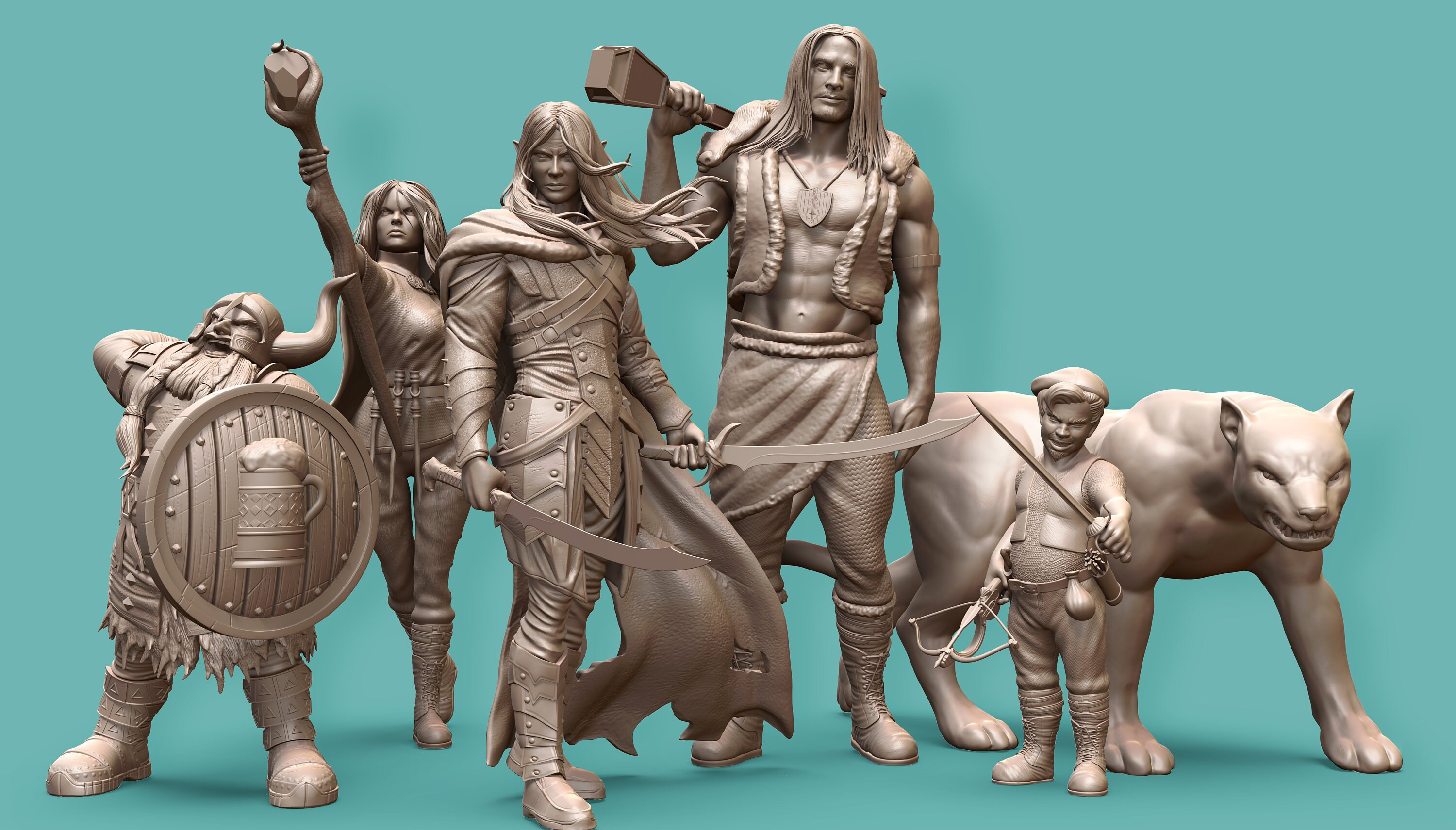 The Companions of the Hall - Etsy