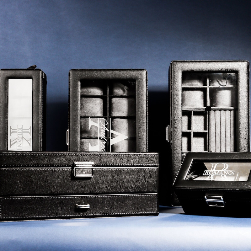 Glass Tie Box - Etsy UK