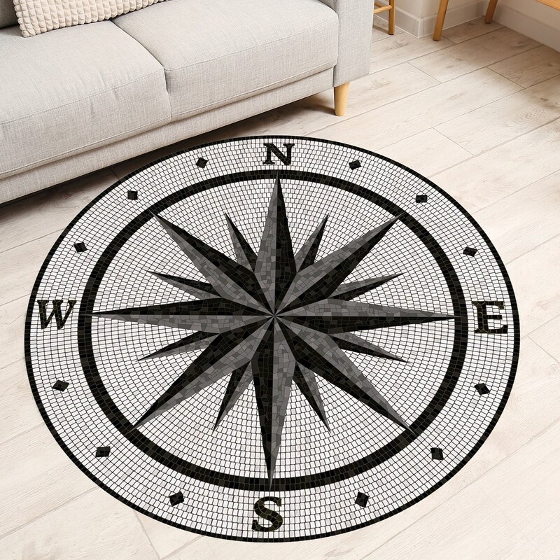 Rug With Roses - Etsy