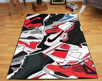 Air Jordan Room Rug - Etsy