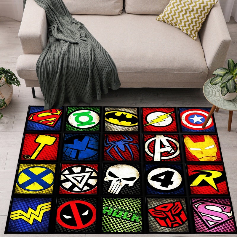 Avengers Rug - Etsy