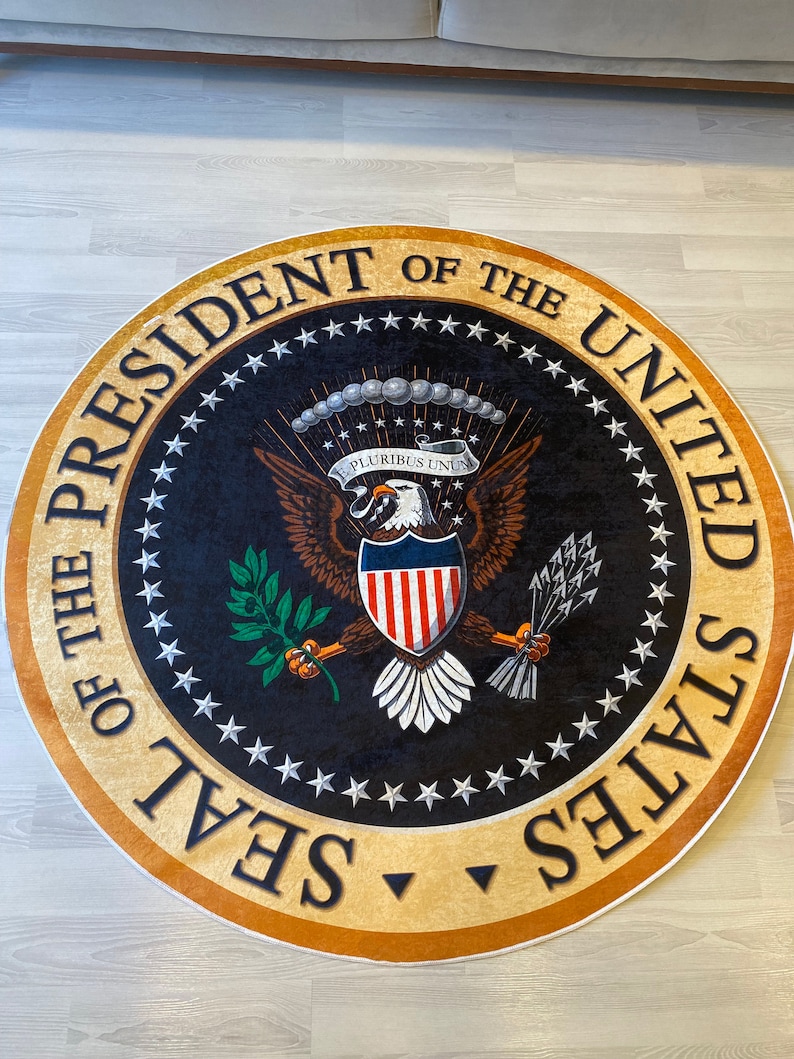 American Eagle Rug, Office Decor, White House Carpet, Seal of the ...