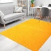 Canary Yellow Rug, Grunge Yellow Rug, Mustard Area Rugs, Solid Color ...