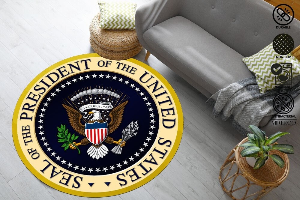 American Eagle Rug, Office Decor, White House Carpet, Seal of the ...