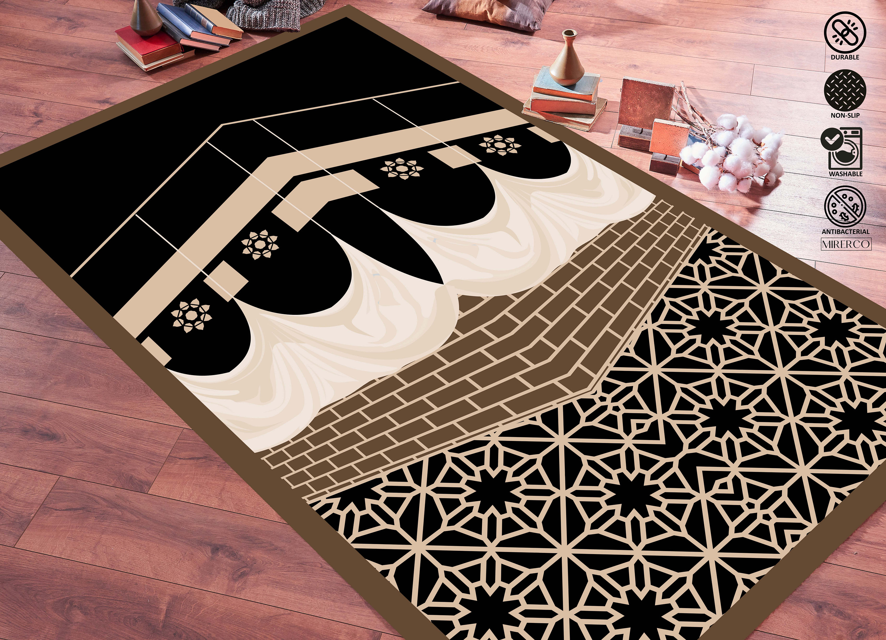 Kaaba Prayer Rug, Kaaba Prayer Mat, Ramadan Gift, Turkish Prayer Rug ...