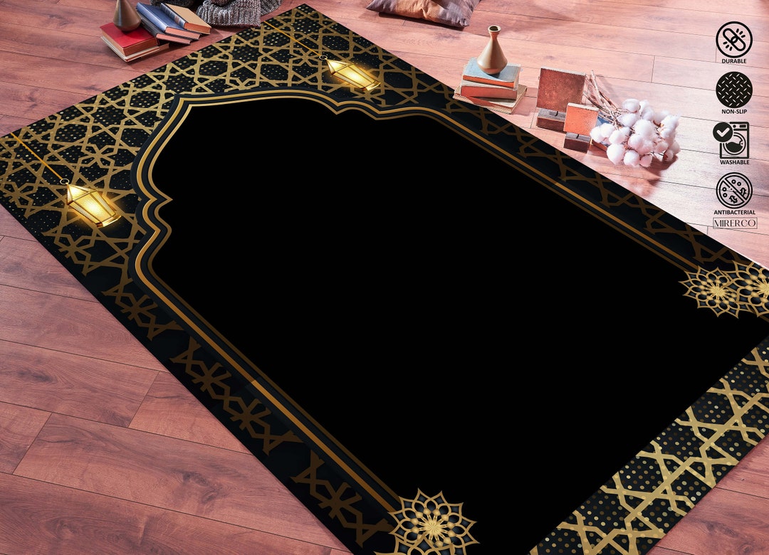 Prayer Rug for Muslim, Personalise Prayer Mat, Prayer Rug ...