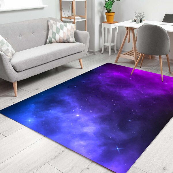 Universe Space Rug - Etsy