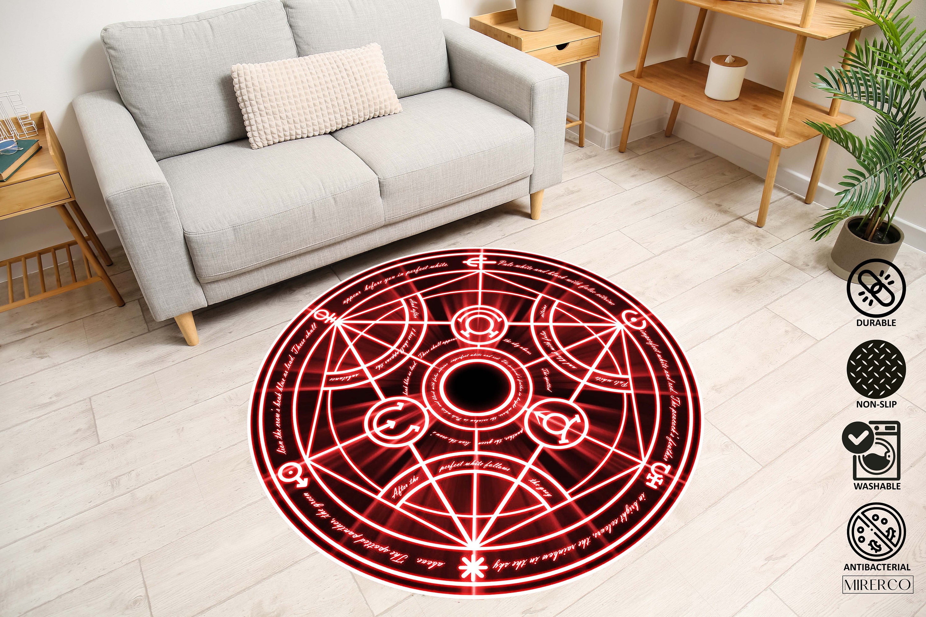 Full Metal Transmutation Rug Japanese Anime Manga Anime Rug - Etsy