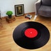 Record Rug Album Rug Record Album Round Rug Music Rug - Etsy