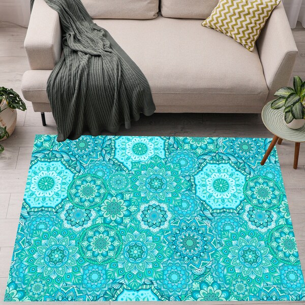 Turquoise Medallion - Etsy