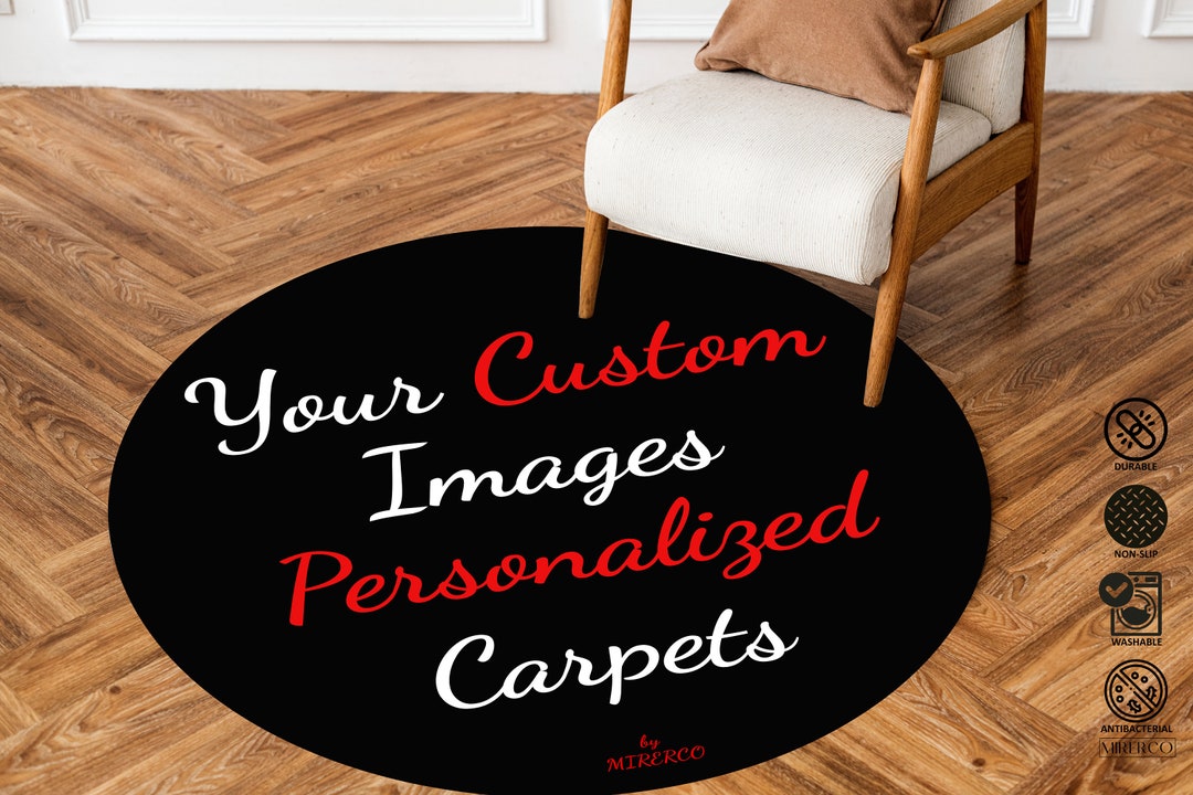 Custom Round Rug, Custom Round Carpet, Design Round Carpet, Design A ...