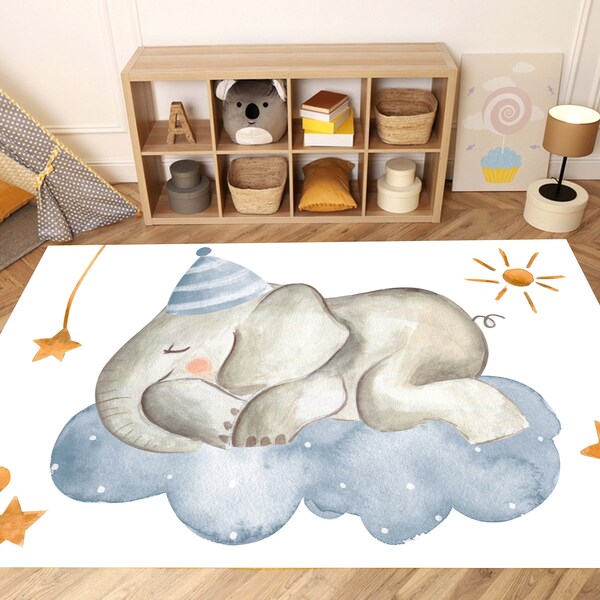 Elephant Rug - Etsy