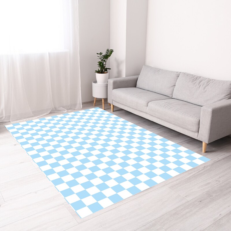 Checkerboard Rug - Etsy