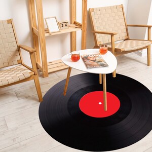 Record Rug, Album Rug, Record Album Round Rug, Music Rug, Entry Rug ...