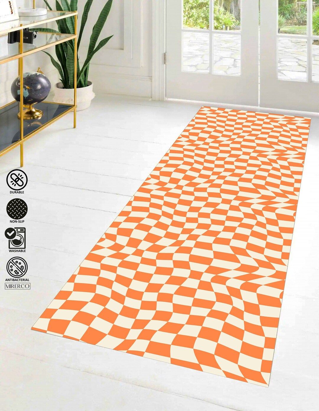 Runners for Entryway, Retro Runner Rug, Trendy Runner Rug,runners for ...