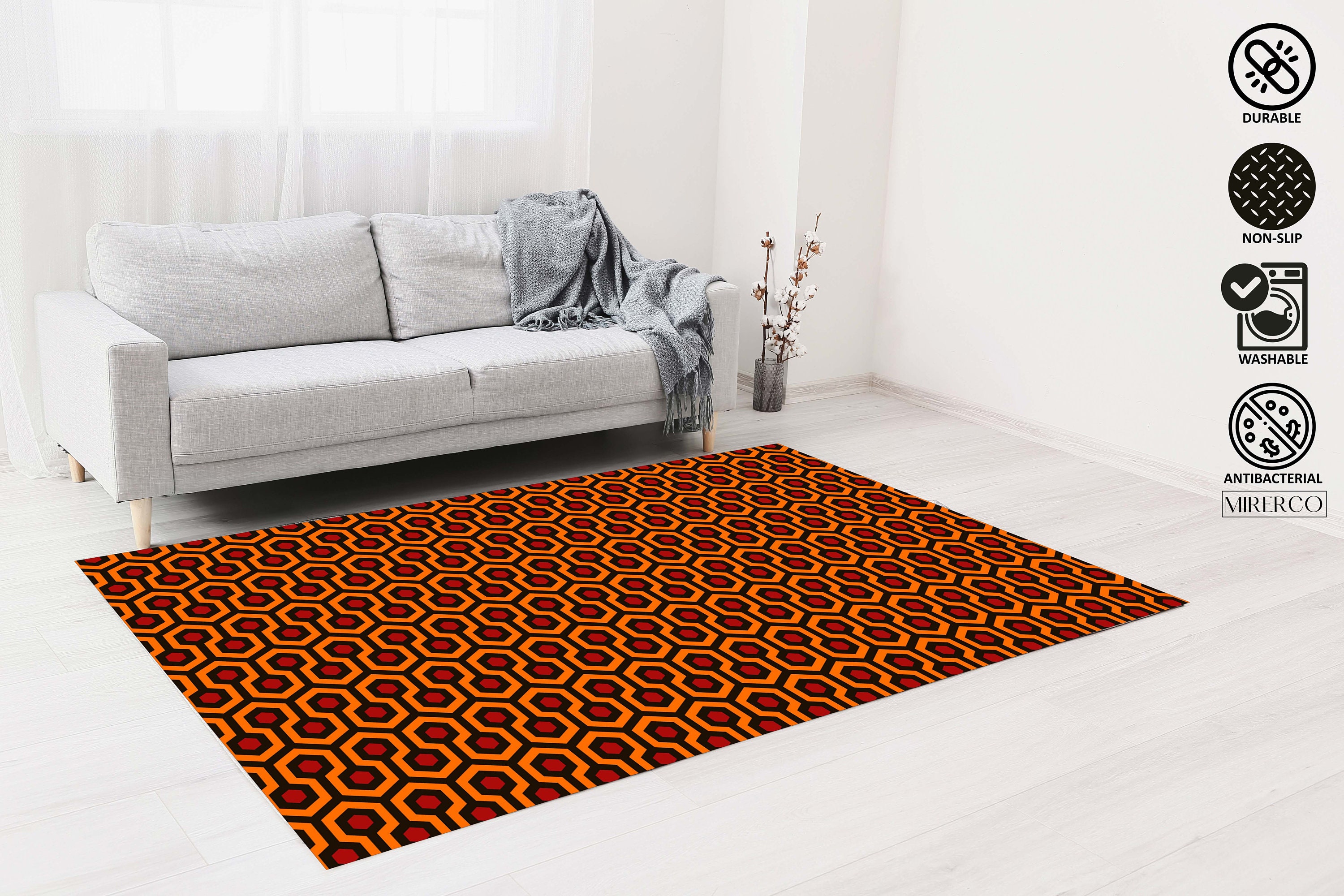 The Shining Overlook Hotel Carpet, Area Rug, the Shining Carpet Rug ...