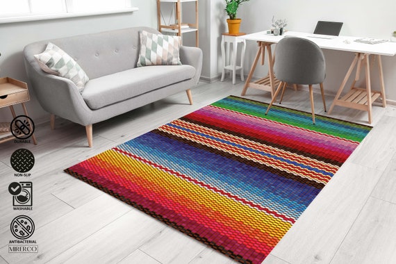 Mexican Serape Rug