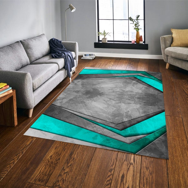 Gray and Turquoise - Etsy