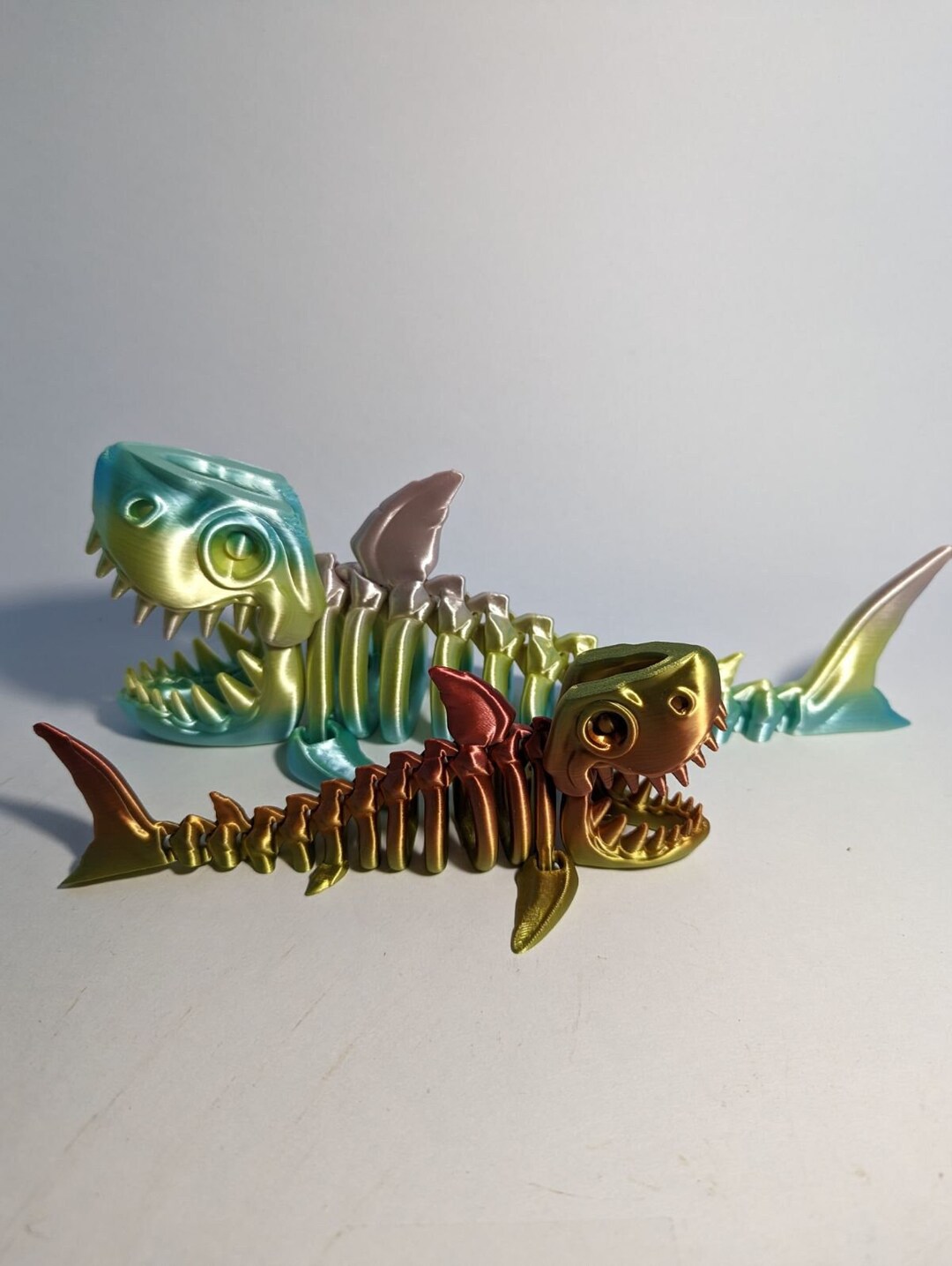 Flexi Skeleton Sharks Huge Variety of Colors Available - Etsy