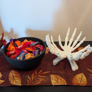 Skeleton Hands Halloween Candy Dish - Etsy