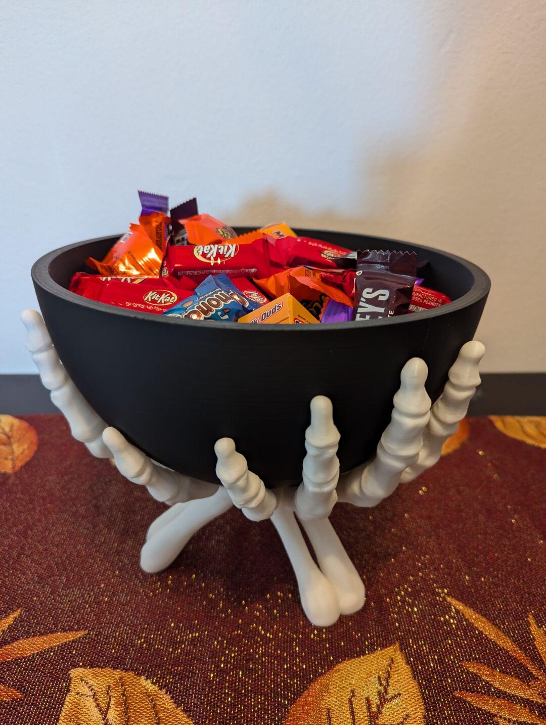 Skeleton Hands Halloween Candy Dish - Etsy