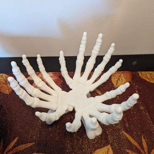 Skeleton Hands Halloween Candy Dish - Etsy