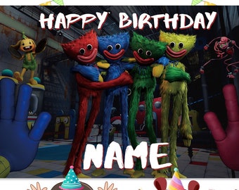 Poppy Playtime Banner - Etsy