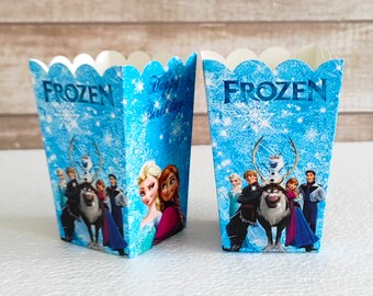 Frozen Popcorn Box - Etsy UK