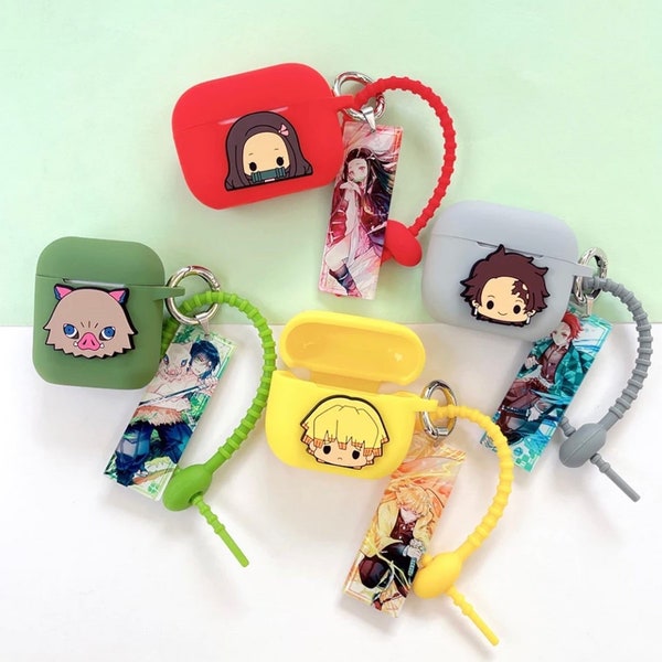 Demon Slayer AirPod Case - Etsy