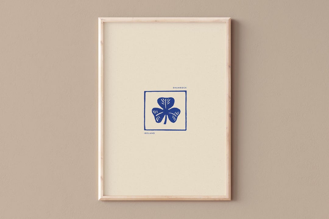 Linocut Style Poster IRELAND, Travel Poster, Irish Prints, Irish Sheep ...