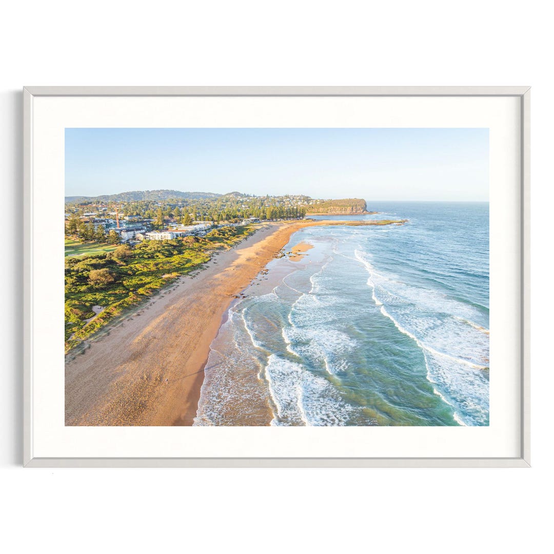 Mona Vale Beach | Northern Beaches | Aerial Photography | Australia Art ...
