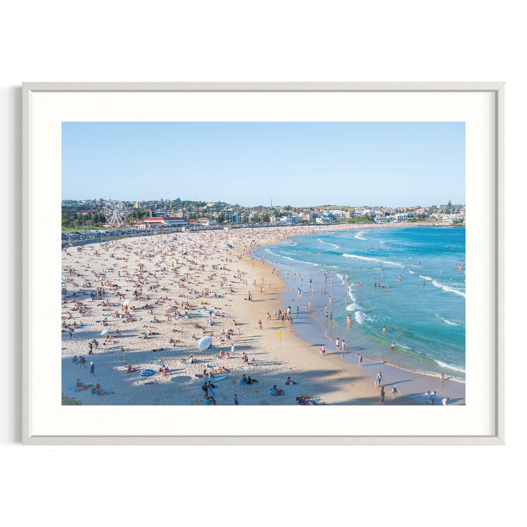 Bondi Poster | Beach Photography | Early Summer | Giclée Art Print ...