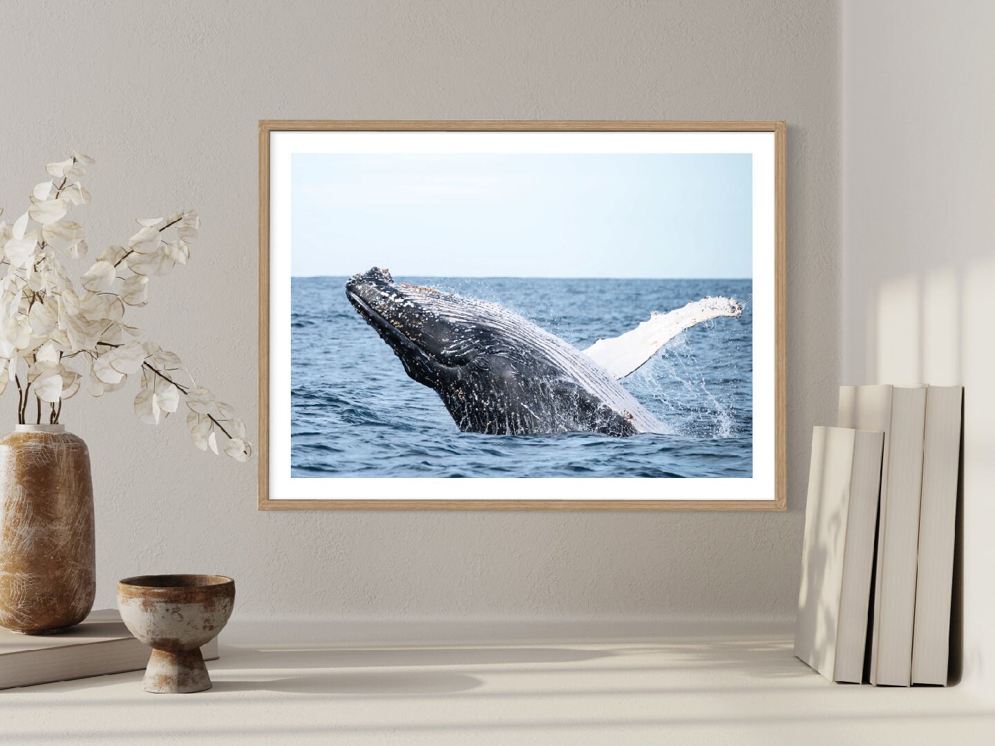Humpback Whale Poster Sea Life Photography Giclée Art Print Australia ...