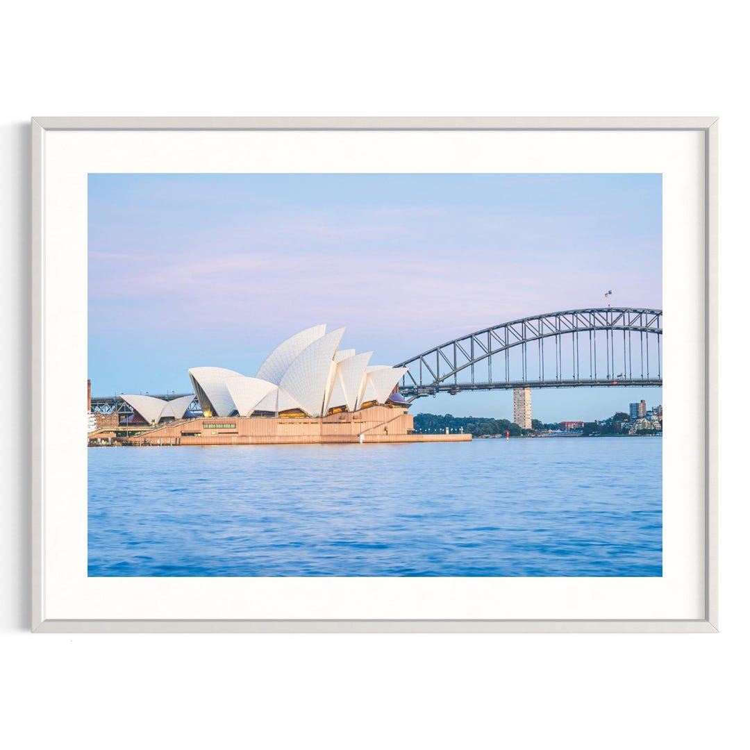 Sydney Opera House Print | Sunrise Photography | Australia Wall Art ...