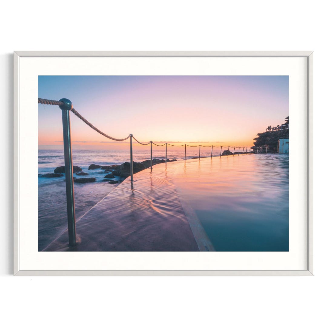 Bronte Rockpool Print | Sunrise Ocean Pool Photography | Sydney Coastal ...