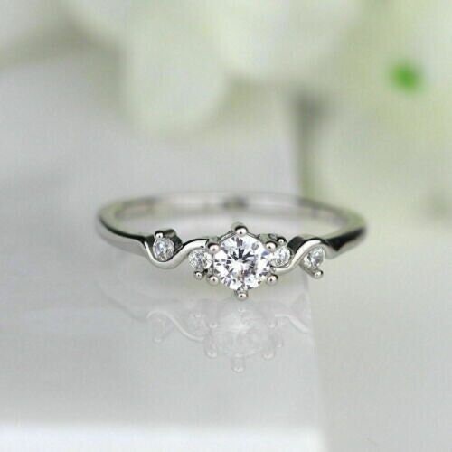 Simple Diamond Wedding Rings