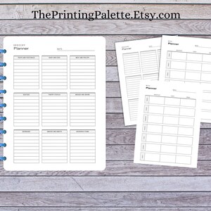 Grocery Log and Food Planner, Weekly Shopping List, Digital PDF, US ...