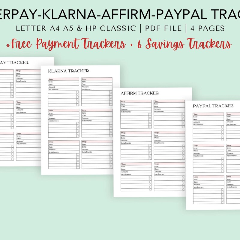 Bill Paying Stickers Printable - Etsy