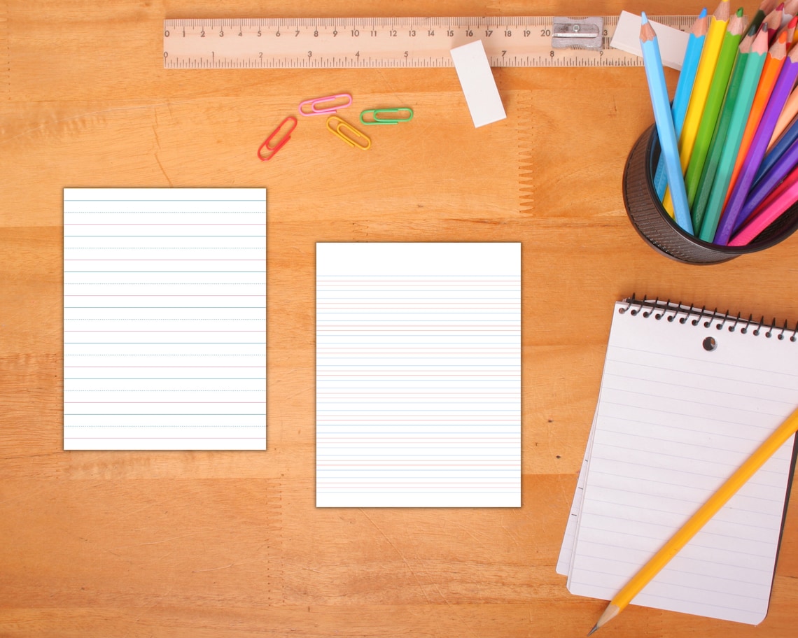 Handwriting Paper Digital, Handwriting Paper Printable, Practice ...