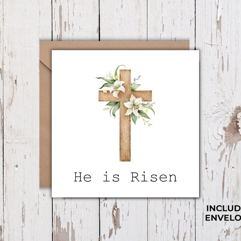 Easter Card Lutheran - Etsy