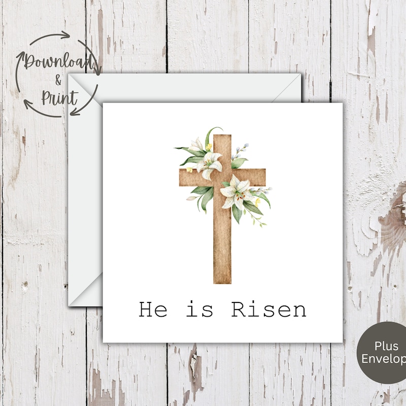 Religious Easter Cards - Etsy