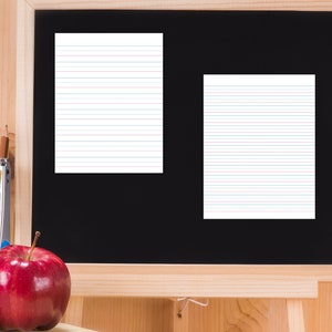 Handwriting Paper Digital, Handwriting Paper Printable, Practice ...